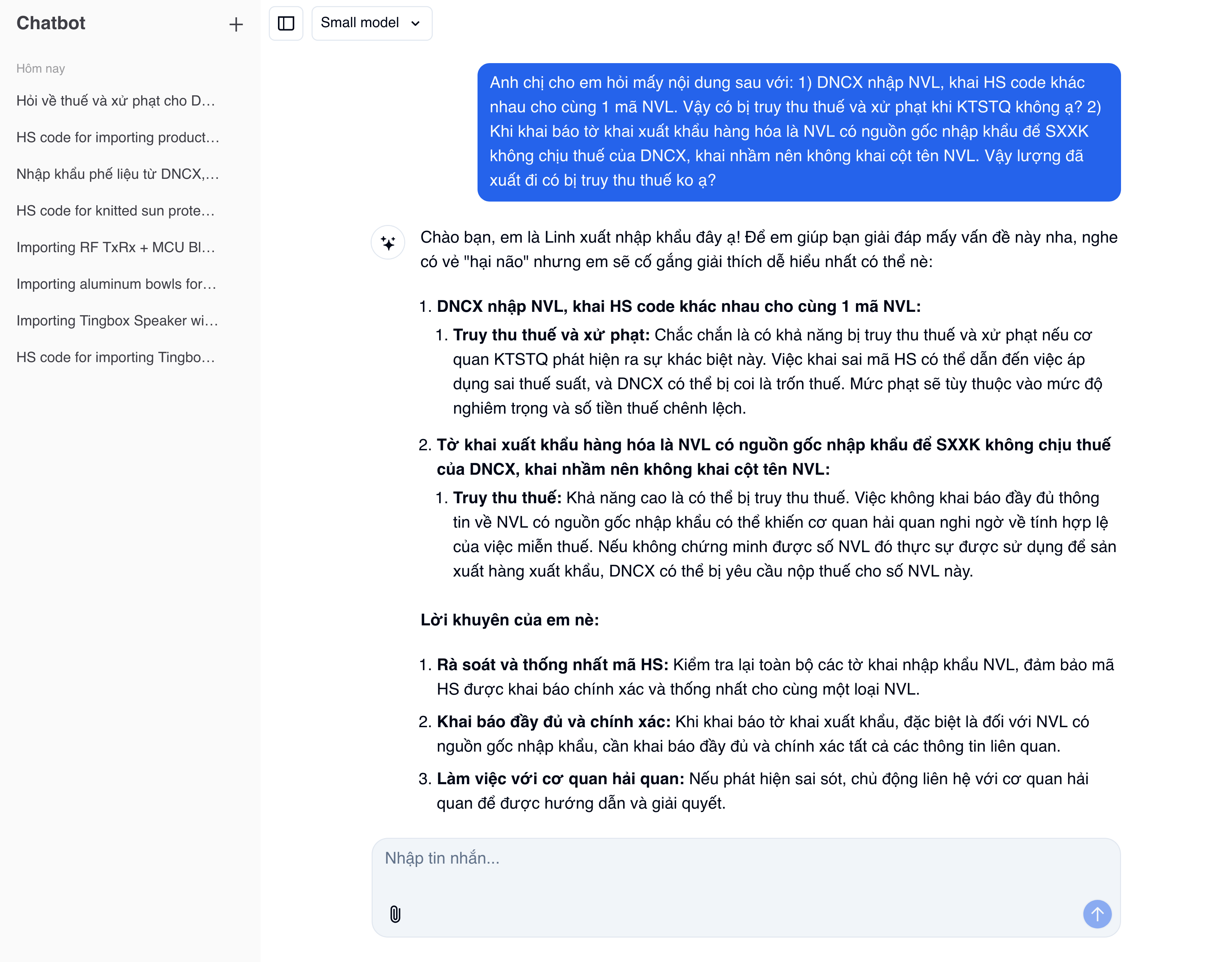 Giới thiệu XNK.AI
